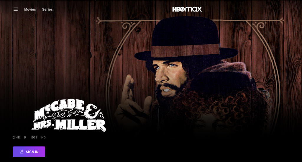 HBO Max “McCabe”, “Judge Roy Bean” Cigargate – Hollywood Elsewhere