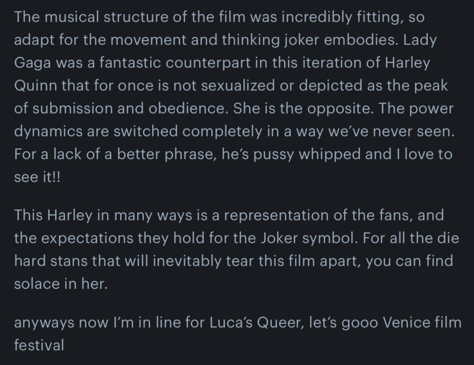 Paola Camacho on “Joker 2” — Stans Will Hate “Pussy-Whipped” Arthur ...