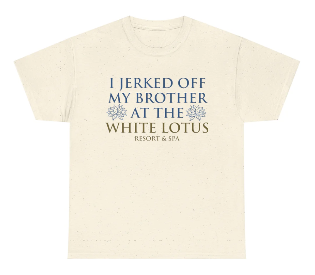 Hot “Lotus” Merch – Hollywood Elsewhere
